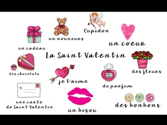 French Valentine's Day Bundle La Saint Valentin | Teaching Resources