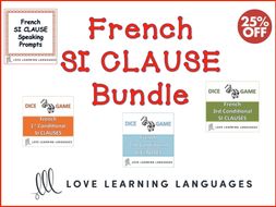 GCSE FRENCH: French SI CLAUSE Bundle by jenniferlcrespin | Teaching ...