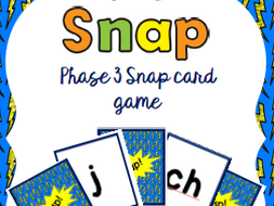 Snap Phonics Card Game | Teaching Resources