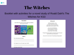 The Witches: Roald Dahl | Teaching Resources