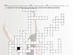 Antonyms Crossword Puzzle | Teaching Resources