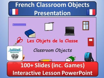 French Classroom Objects BUNDLE (Les Objets de la Classe) by FullShelf ...