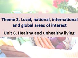 Spanish GCSE- Healthy and unhealthy living | Teaching Resources
