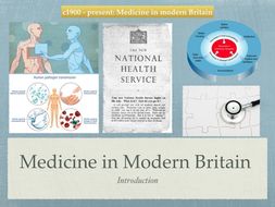 GCSE History of Medicine. Medicine in 20th Century. Introduction ...