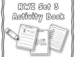 Year 1 / Reception - RWI set 3 phonics activity book + set 3 flashcards | Teaching Resources