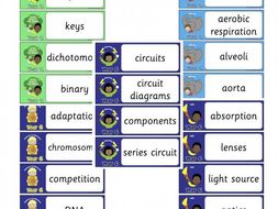 Year 6 Science Vocabulary Pack | Teaching Resources