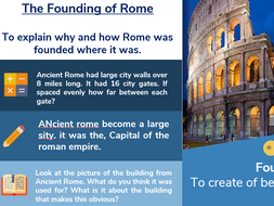 Roman Introduction 1: The Founding of Rome | Teaching Resources