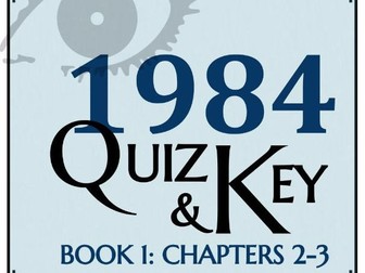 1984 by George Orwell - Quiz Bundle by inquiringmind44 - Teaching ...