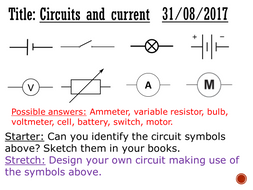Circuits and current - complete lesson (KS3) | Teaching Resources