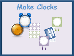 Make Clocks - Analogue and Digital | Teaching Resources