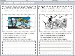Grammar Help Sheet - Word Class | Teaching Resources