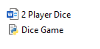 Python Programming - 2 Player Dice Game - SOLUTION INCLUDED | Teaching ...