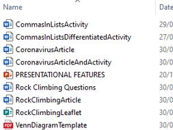 Presentational Features of Texts Full Lesson | Teaching Resources