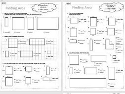 Area Worksheet - KS2 - Differentiated | Teaching Resources