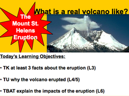 Lesson 5: Mt St Helens | Teaching Resources