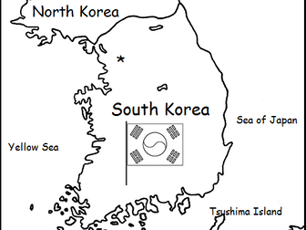 KOREA - Printable Handouts for North and South Korea | Teaching Resources