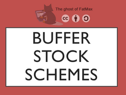 Buffer Stock Schemes | Teaching Resources