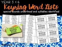 Word List for Year 5 & 6 | Teaching Resources