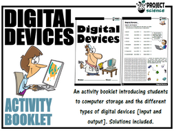 Digital Devices Activity Booklet | Teaching Resources