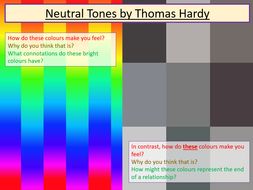 Love and Relationships - Neutral Tones by Lead_Practitioner | Teaching ...