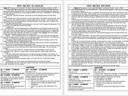 AQA English Language Mini Mocks - Paper 1 - Set 2 | Teaching Resources