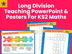 Long Division Teaching PowerPoint and Posters for KS2 Maths | Teaching ...