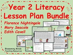 Year 2 Literacy Plans - Florence Nightingale, Mary Seacole and Edith ...