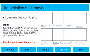 3 Lessons: DNA & Protein Synthesis | Teaching Resources