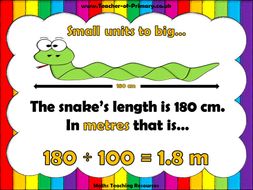 Converting Units - Year 6 Measurement | Teaching Resources