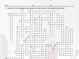 Superlative Adjectives Interactive Crossword Puzzle for Google Apps ...