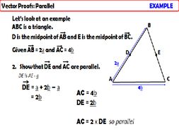 Vector Proof | Teaching Resources