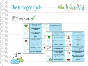 Nitrogen Cycle - 6x Activities and Games | Teaching Resources
