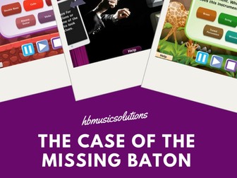 The Musical Instruments Interactive Games And Worksheet Bundle ...