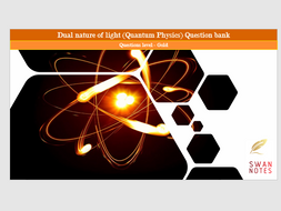 AS level physics Dual nature of light (quantum physics) question bank ...
