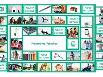 Possessive Pronouns 6 Spanish Photo Game Bundle | Teaching Resources
