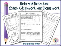 Sets and Notation | Teaching Resources