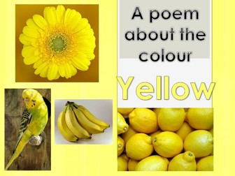 EYFS/KS1 Colour poems | Teaching Resources
