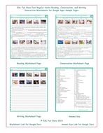 Past Regular Verbs Read-Converse-Write Interactive Worksheets for ...