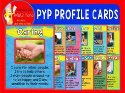 PYP PROFILE CARDS | Teaching Resources