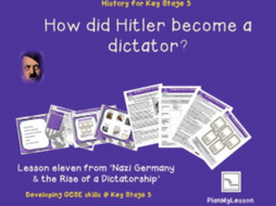 Nazi Germany: Lesson 11 How did Hitler become a dictator? | Teaching ...