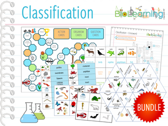 Classification - Bingo (KS2/3) | Teaching Resources