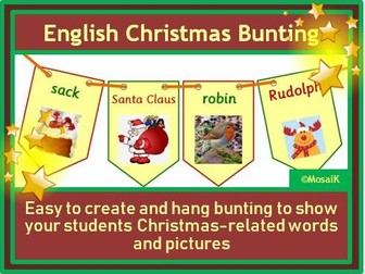 Christmas Bunting BUNDLE | Teaching Resources