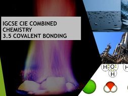 Covalent Bonding IGCSE Chemistry Cambridge CIE | Teaching Resources