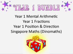 Year 1 Maths Bundle | Teaching Resources