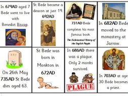 St Bede activity pack | Teaching Resources