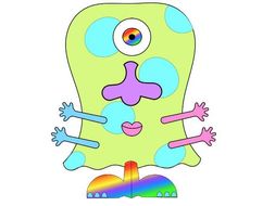 Talk About Alien - cut & stick activity with a speaking & listening ...