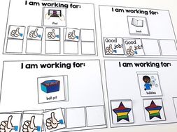 I Am Working For Visual Reward System | Teaching Resources