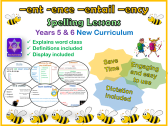 Spelling Lessons Year 5/6 Whole Term 1 | Teaching Resources