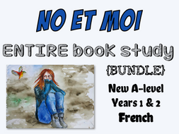 No et moi - BOOK STUDY | Teaching Resources