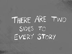 Two Sides To Every Story - class assembly playscript - traditional ...